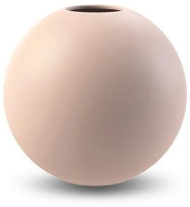 COOEE Design Váza Ball Dusty Pink - 20 cm | BIANO