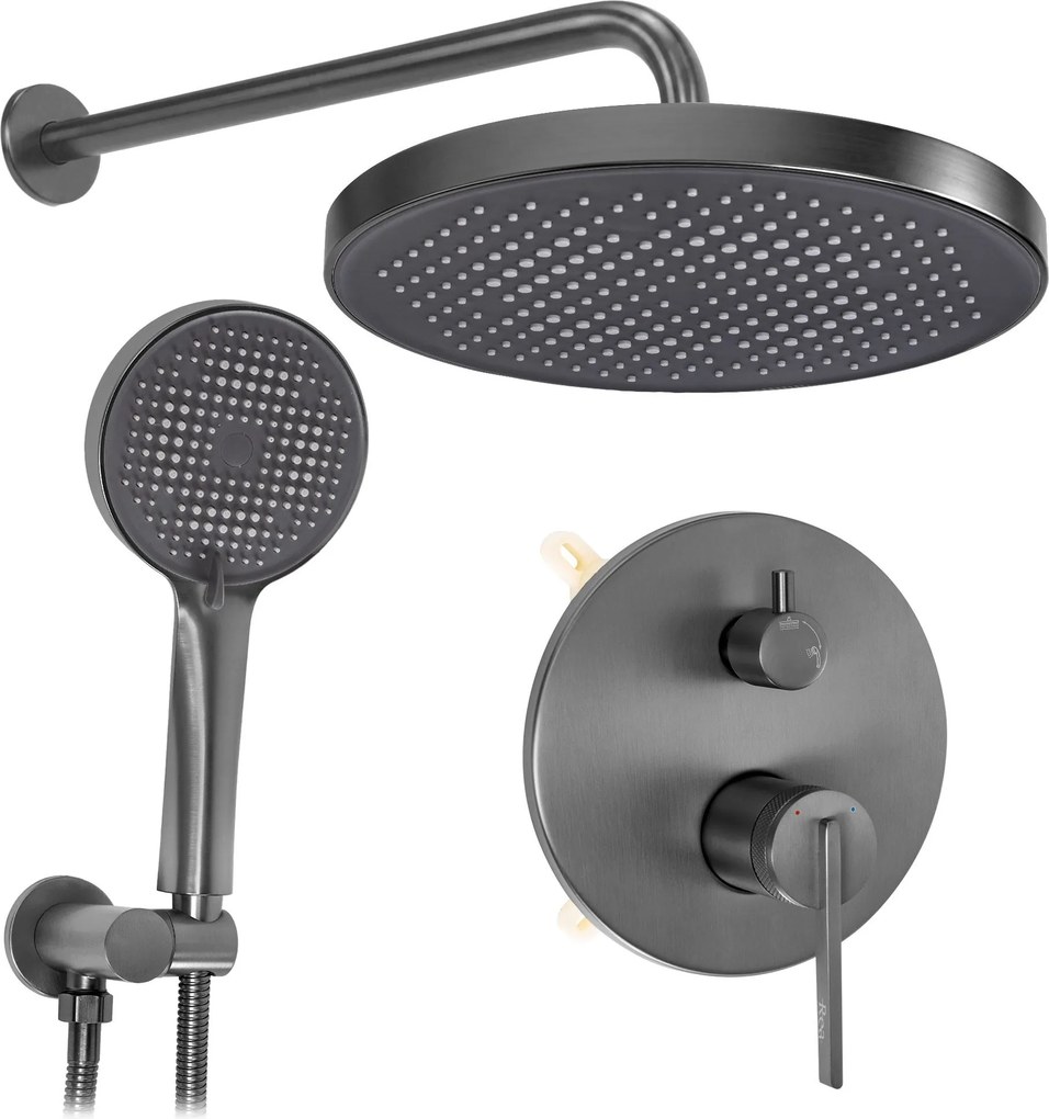 Rea, Podomítková sprchová souprava Rea Grace Titan + BOX, REA-P4406