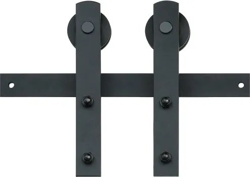 Hardwarová sada posuvných dvířek 2,4 m, 149,7 kg – 004-2,44 – GCYMWJTJHS8FDEY4EV0