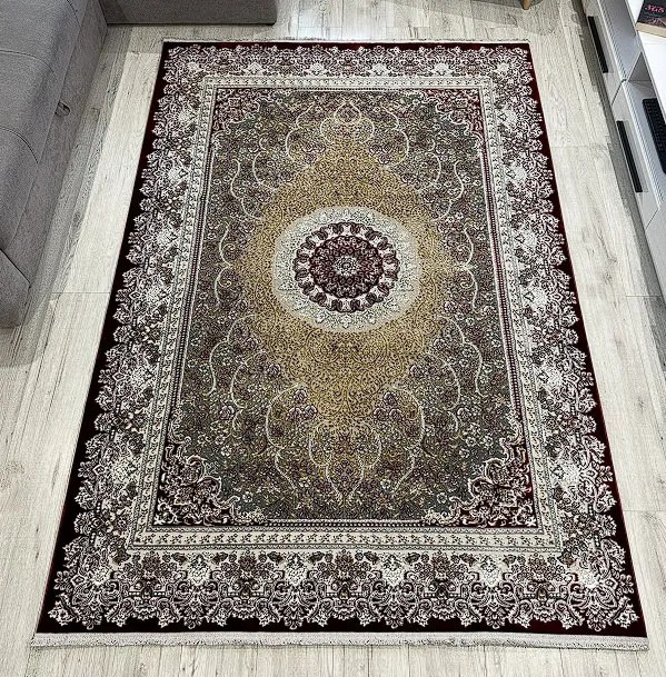 HU Červeno-černý moderní koberec King 29033-Red Rozměr: 80x150 cm
