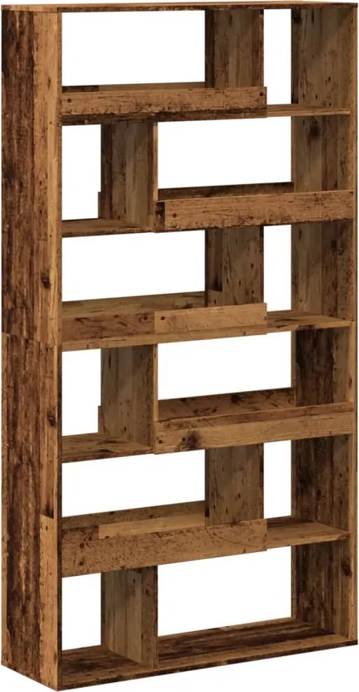 Knihovna old wood 100 x 33 x 187,5 cm kompozitní dřevo 3309355