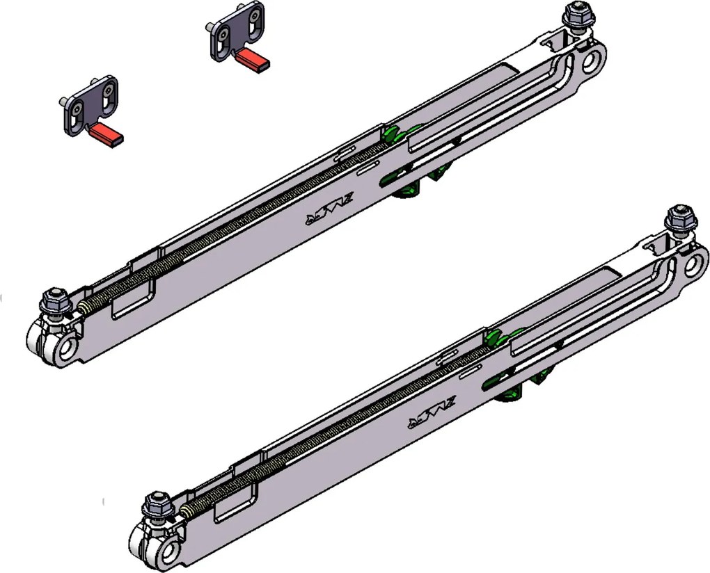 Novadoors Sada tichých dorazů pro dveře Nova STS 406
