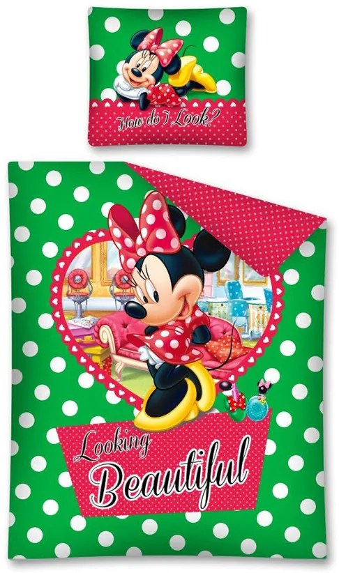 Detexpol Povlečení Minnie modelka 140x200 Bavlna 140/200, 70/80 cm