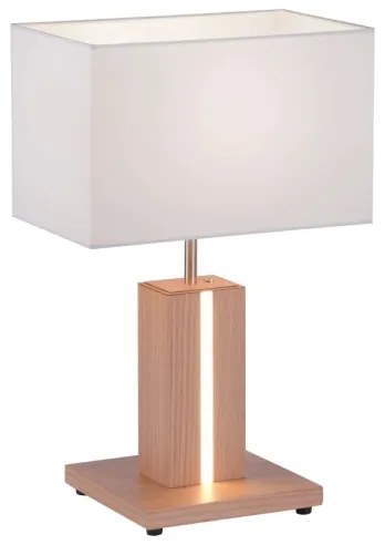 Leuchten Direkt 11421-78 - LED Stolní lampa AMANDA 1xE27/40W/230V + LED/5W