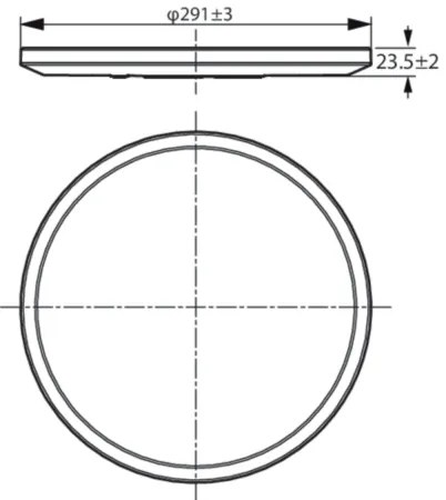 WiZ - LED Stmívatelné stropní svítidlo SUPERSLIM LED/16W/230V 2700-6500K Wi-Fi