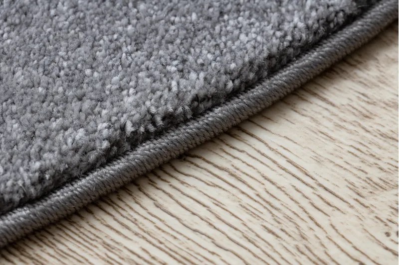 Dywany Łuszczów, Dětský kusový koberec Petit Elephant stars grey kruh, 140x140 (průměr) kruh, šedá, dětský pokoj