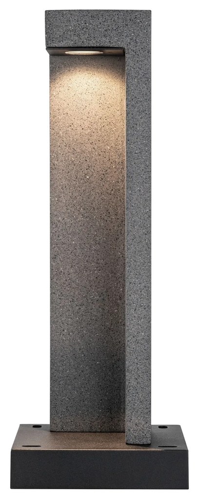 Paulmann 94501 Concrea, betonové venkovní sloupkové svítidlo LED 6,8W 3 000K, výška 45cm, IP65