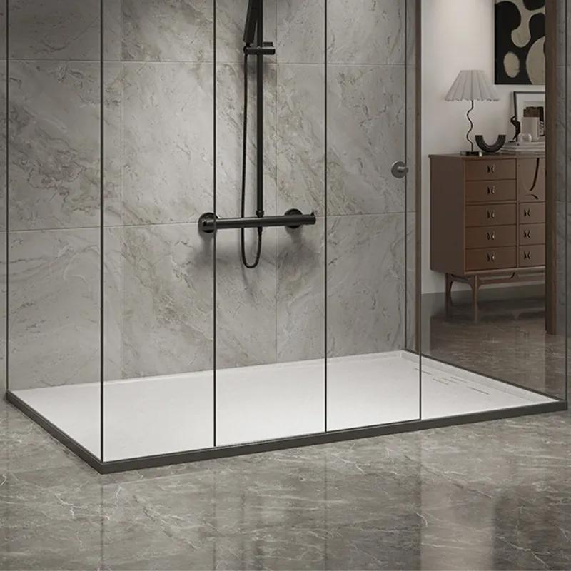 BPS-koupelny Obdélníková akrylátová sprchová vanička HYD-OSV-DEKO 140x80 bílá