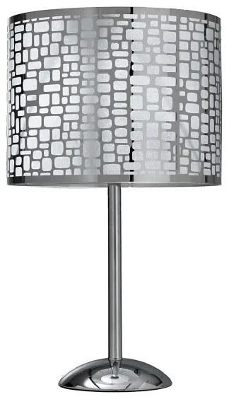 ONLI - Stolní lampa BRUCE 1xE27/15W/230V 52 cm matný chrom