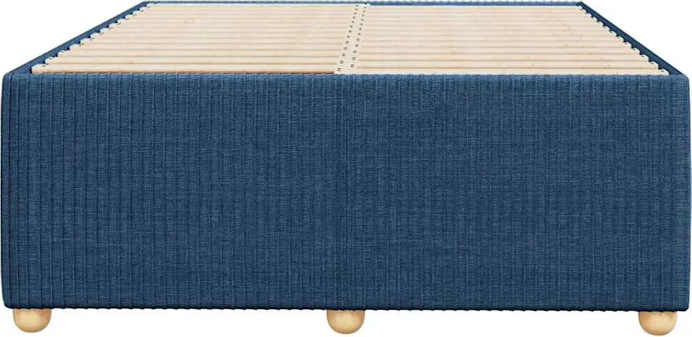 Rám postele bez matrace modrá 120x200 cm textil 3284934