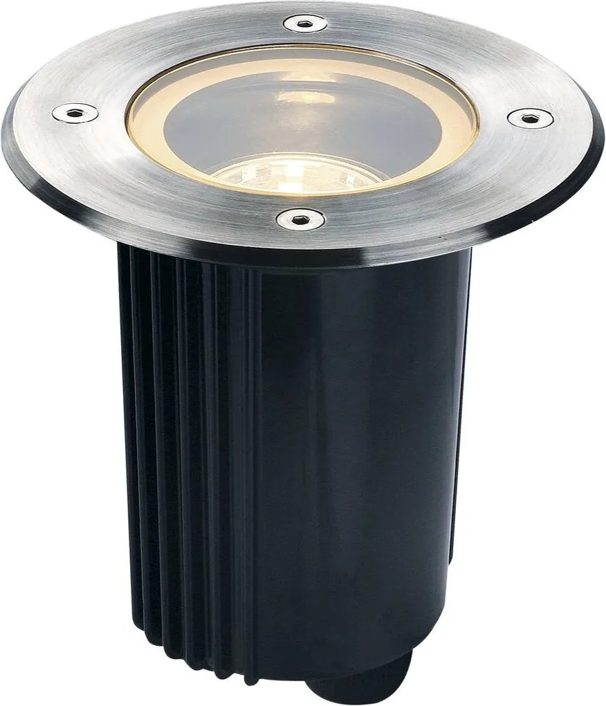 LA 229320 Venkovní svítidlo DASAR 80 ADJUST na podlahu kruhová 230V GU10 - BIG WHITE (SLV)