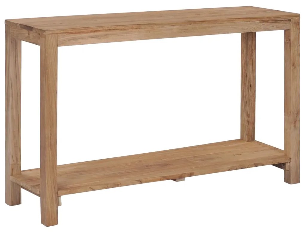 Konzolový stolek - masivní teakové dřevo | 120x35x75 cm