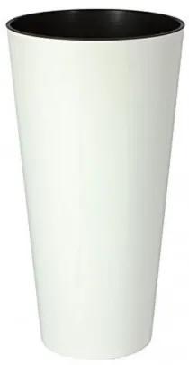 Prosperplast Květináč tubus slim 25 - bílá