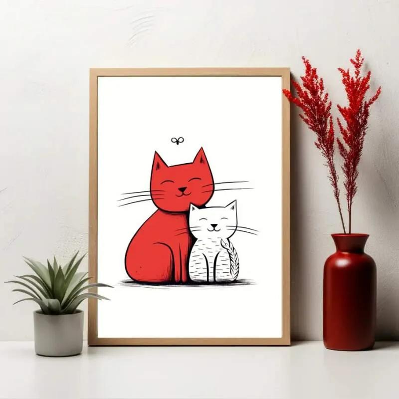 Plakát - Kočičí odpočinek