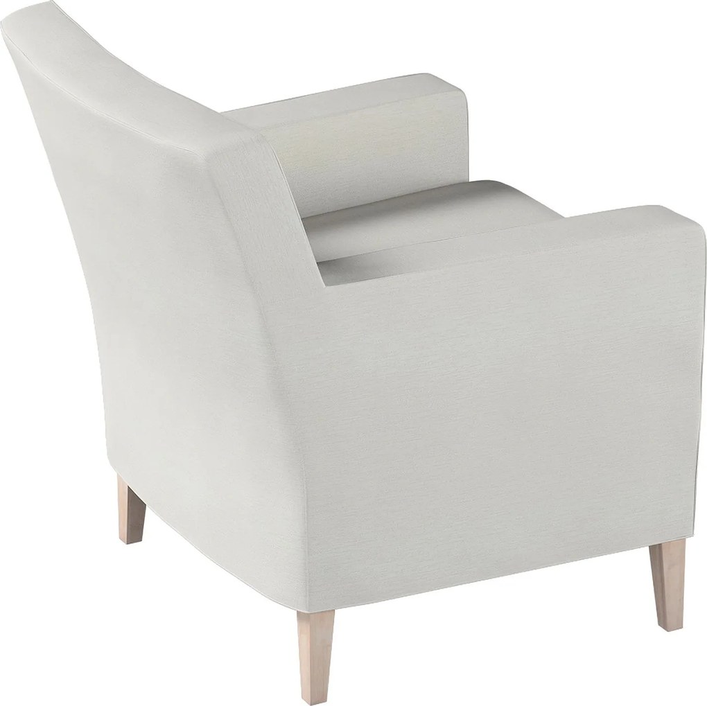 Potah na křeslo IKEA Karlstad barva šedá látka lesklé, pletený vzor, sametová
