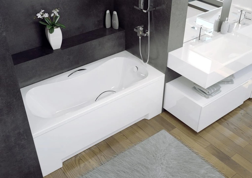 Besco ARIA PLUS 160 cm VANARIA160PLUS+OLVPINOZ vana vč. nožiček Koupelny Bernold