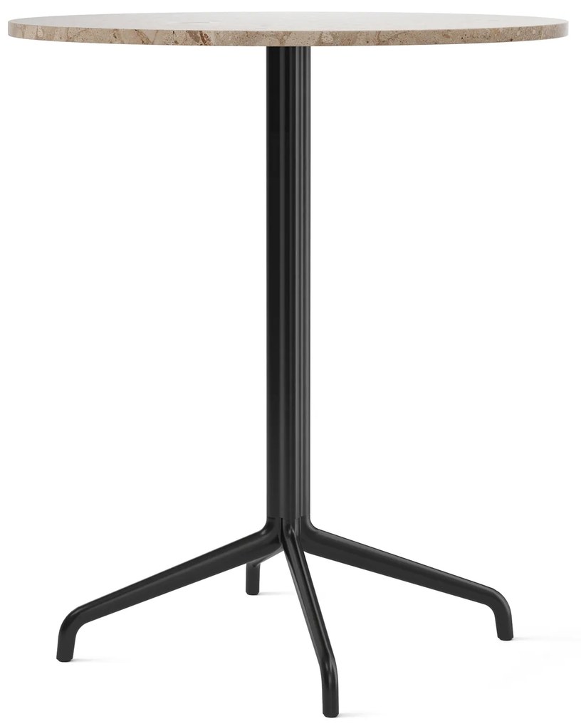Audo Copenhagen designové kavárenské stoly Harbour Column Counter Table Star Base (Ø 80 cm)