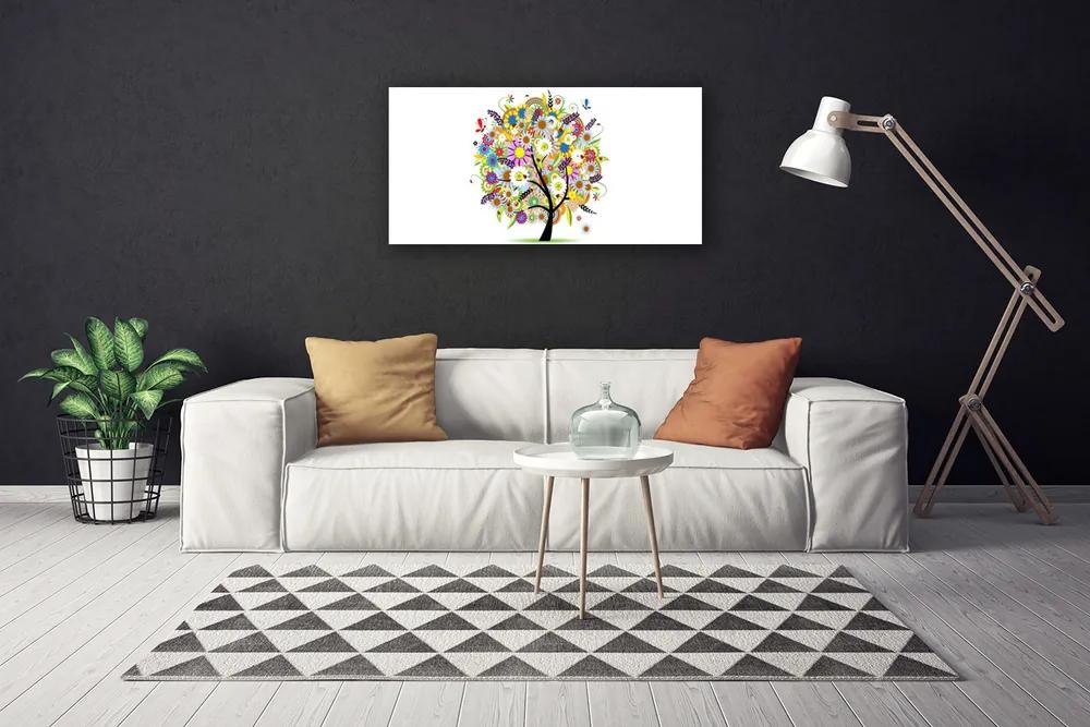 Obraz na plátně Strom umění 125x50 cm