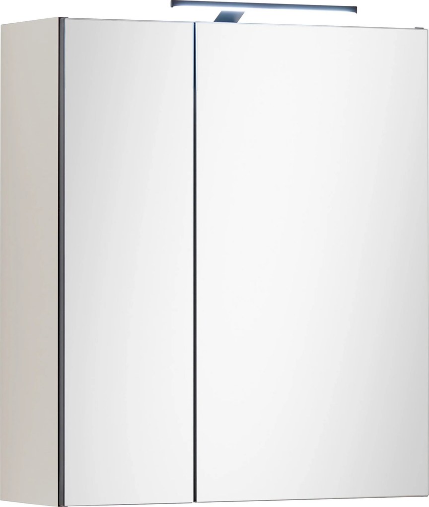XXXLutz ZRCADLOVÁ SKŘÍŇKA, černá, kašmírová, 60/70/23 cm MID.YOU - Online Only koupelnové skříňky - 001279022817