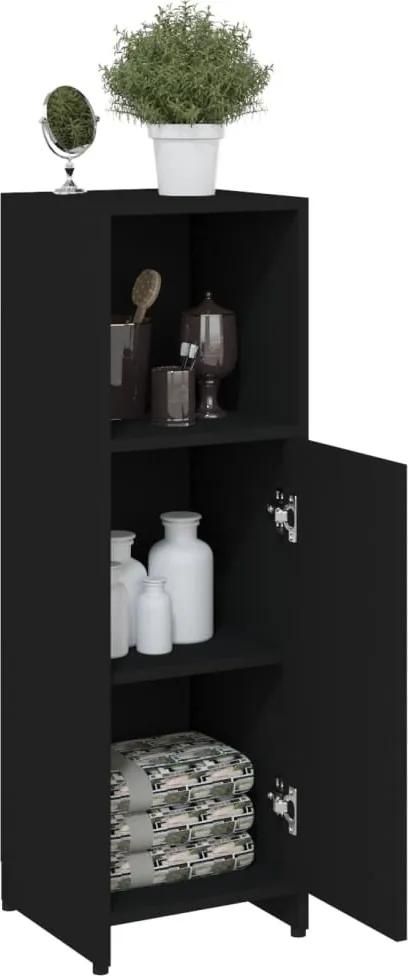 vidaXL Koupelnová skříňka 30 x 30 x 95 cm dřevotříska [802596] Barva: hnědý dub
