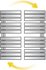 Hopa NAMELESS 500 x 1824 mm RADNAM501835 koupelnový radiátor