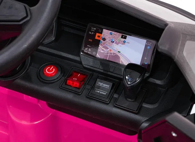 Elektrické autíčko Volkswagen ID BUZZ růžové