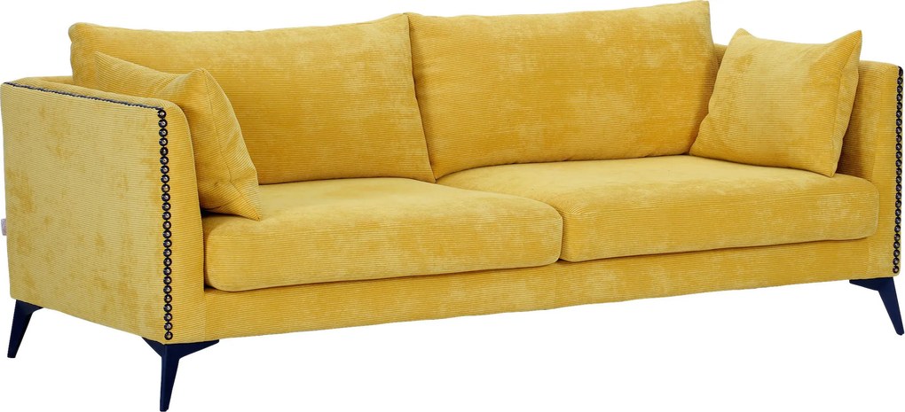XXXLutz POHOVKA, textil, žlutá Ambia Home - Pohovky - 001877105401