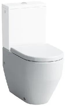 Laufen Pro - Stojící WC kombi mísa, 650x360 mm, zadní/spodní odpad, s LCC, bílá H8259524000001