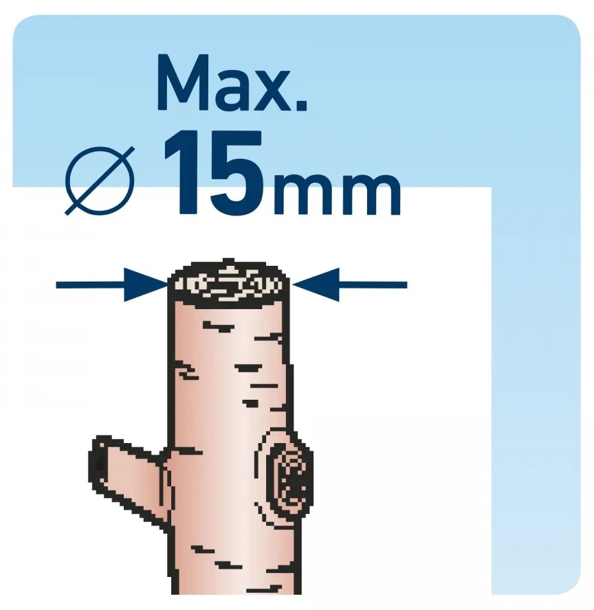 Nůžky zahradnické na květiny, 180mm