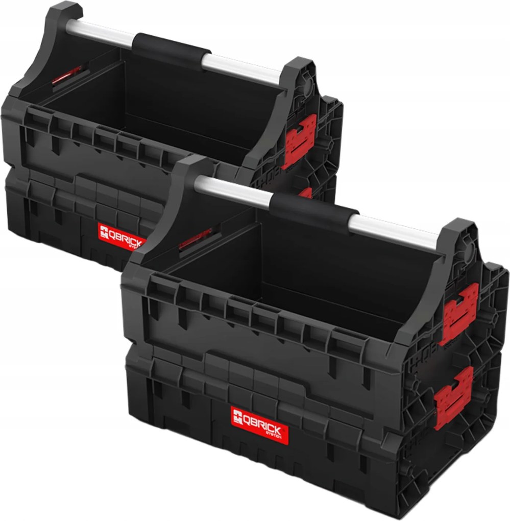Qbrick System Pro Modular Tray koš černý, box na nářadí 18 l x2