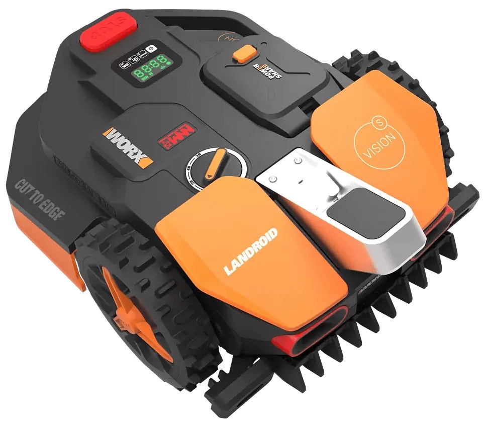 Worx Robotická sekačka VISION S250-WR202E, 250 m², max. náklon 30 %, výška střihu: 30–60 mm, 58 dB