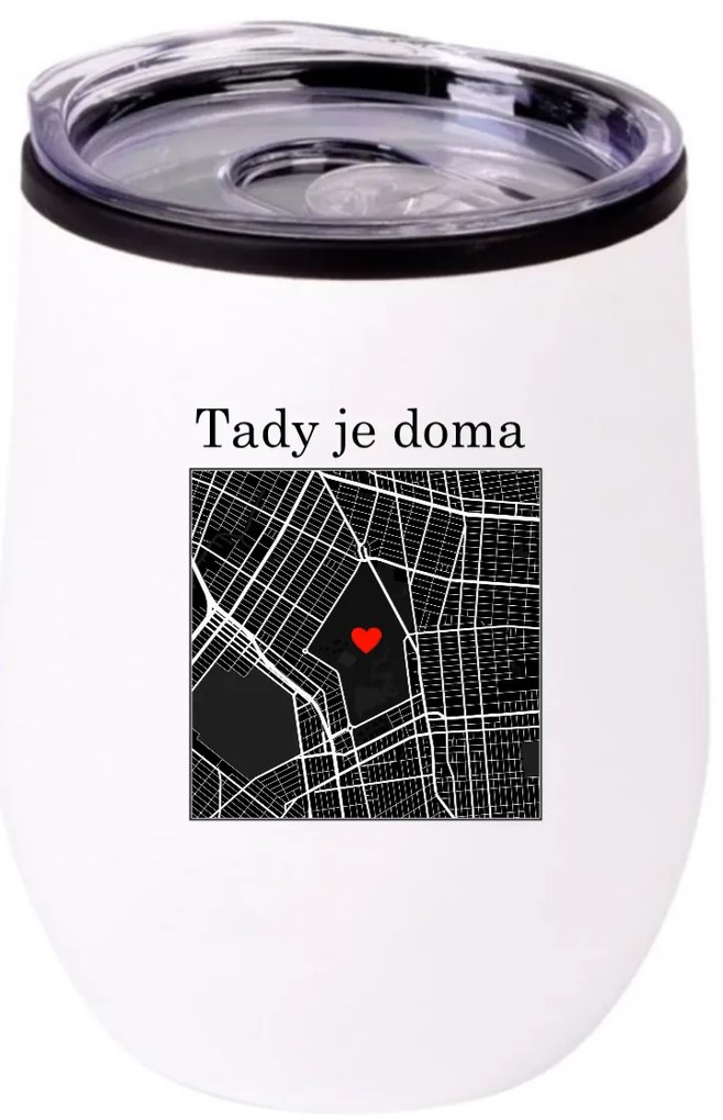Personalizovaný termohrnek "bowl" s mapou