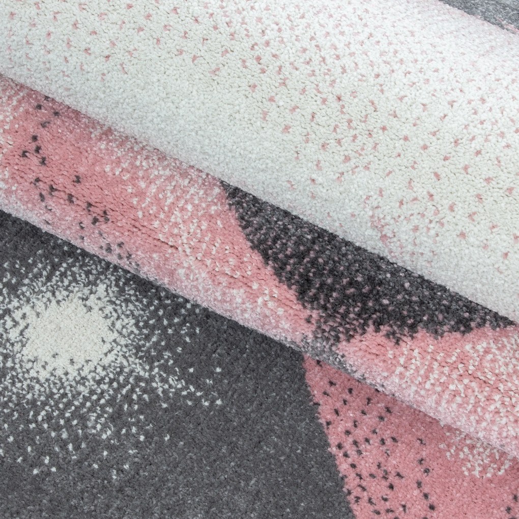 Ayyildiz koberce Dětský kusový koberec Bambi 810 pink kruh - 160x160 (průměr) kruh cm
