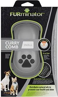 FURminator, Inc. FURminator hřeben Curry Comb Small pro kočky, malé psy
