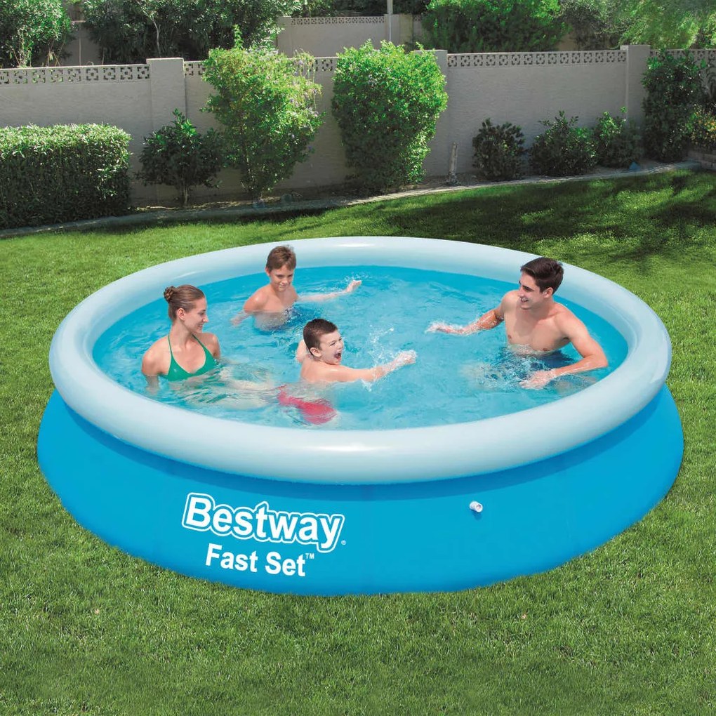 91602 Bestway Fast Set Nafukovací bazén kruhový 366 x 76 cm 57273