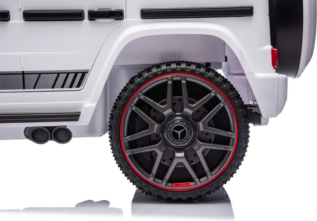 Ramiz Dětské vozidlo Mercedes G63 AMG LIFT, bílé