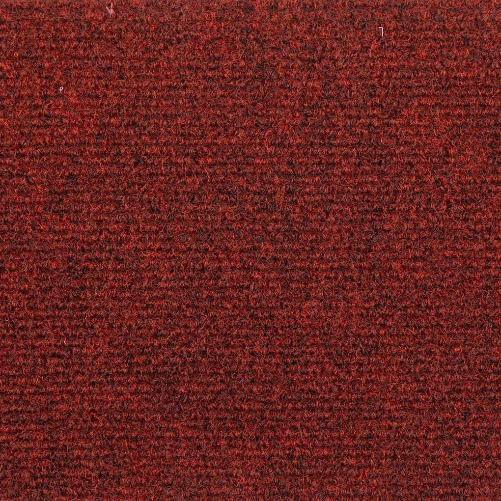 Schodové rohože samolepicí 10 ks 56 x 17 x 3 cm vínově červené půlkulaté 149683