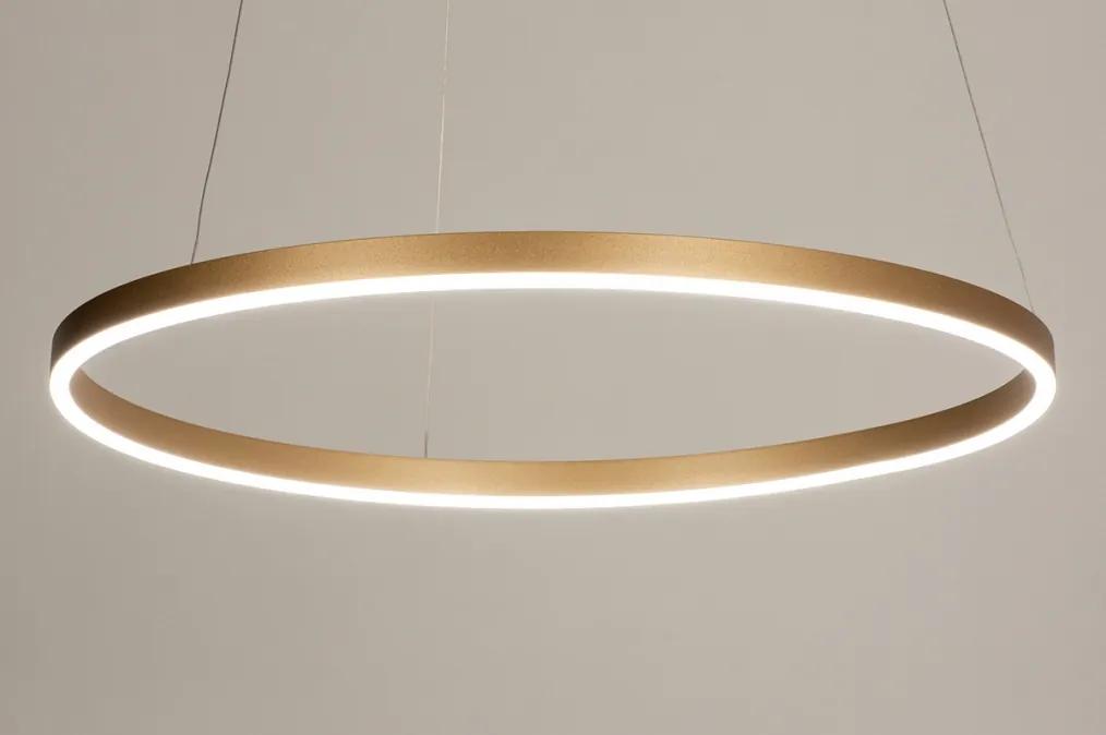 Závěsné designové LED svítidlo Opus Gold 59
