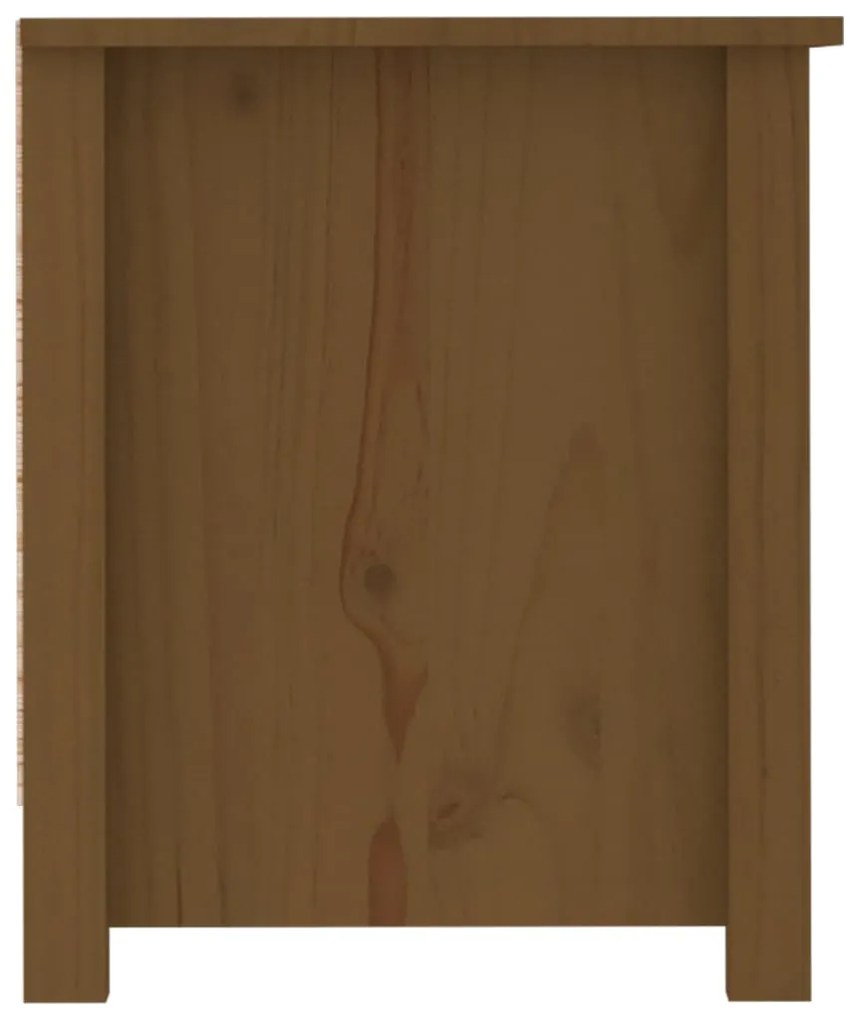 Botník medově hnědý 110 x 38 x 45,5 cm masivní borovice - Default Title