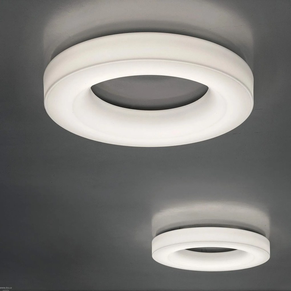 Linealight 7651 Saturn, kruhové svítidlo pro přisazení, 98W LED 3000K stmívatelné DALI, prům. 115cm