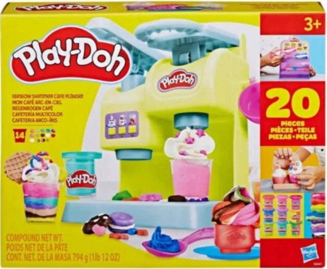 Kreativní set Hasbro G04475L40 Play-Doh Duhová kavárna