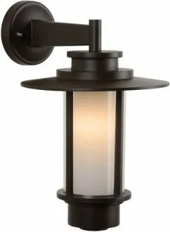 LUCIDE GOESS Wall Light E27 IP54 H36.5 W29cm Brown, venkovní svítidlo