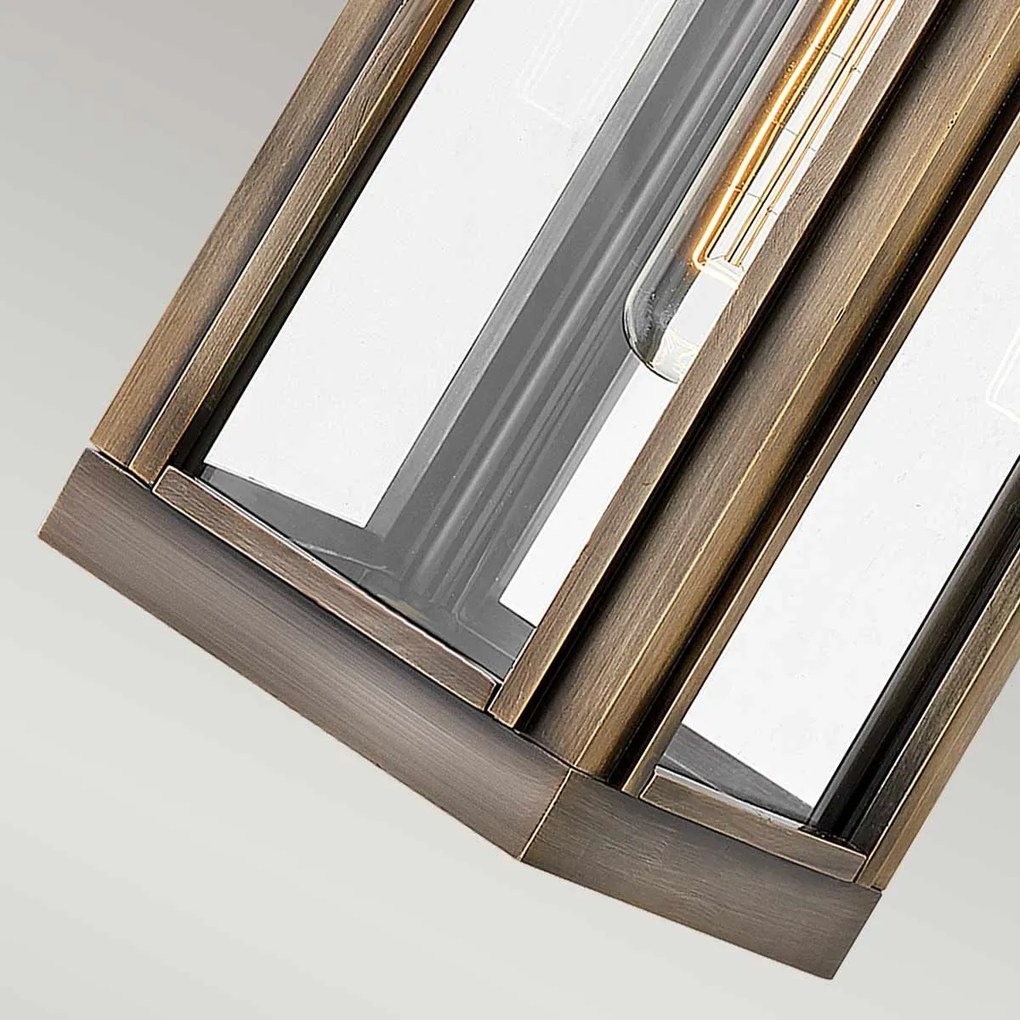 Venkovní lucerna Elstead SAG HARBOR S IP44 starý bronz 1xE27