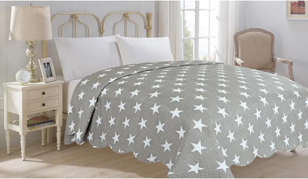 Přehoz přes postel JAHU Collection STARS, 220 x 240 cm