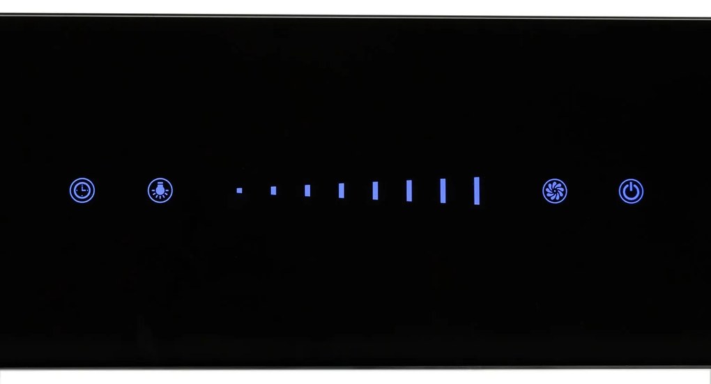 Royal Flush Downdraft, digestoř, 90 cm, výsuvná, 540 m³/h, nerezová ocel, černá
