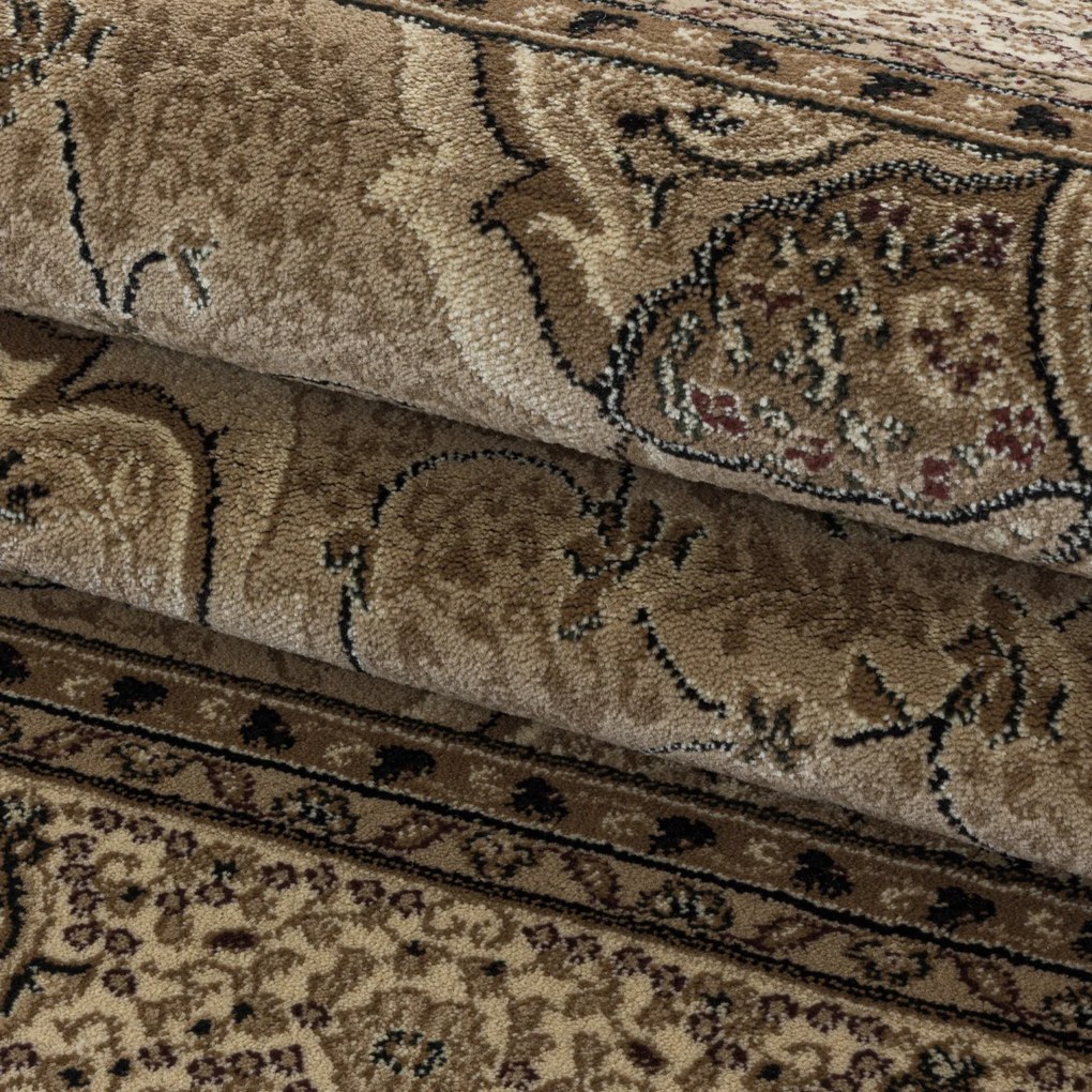 Ayyildiz, Kusový koberec Kashmir 2601 beige, 240x340, béžová, chodba / předsíň