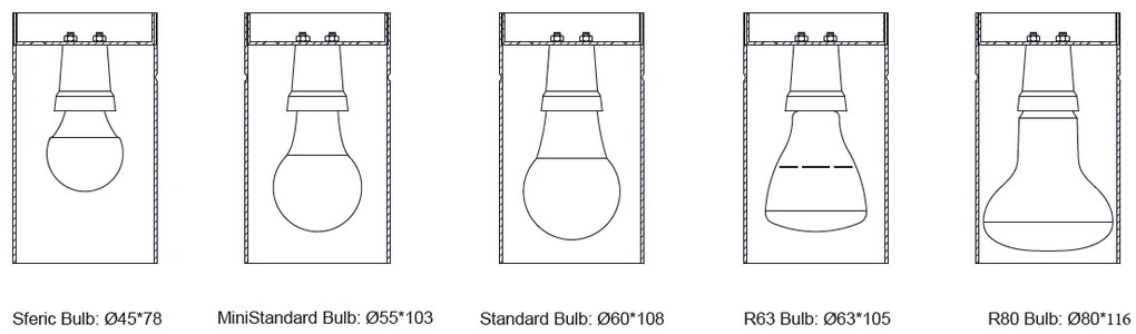 Mantra Aruba, závěsné svítidlo 1xE27, stříbrná, průměr 9,5cm
