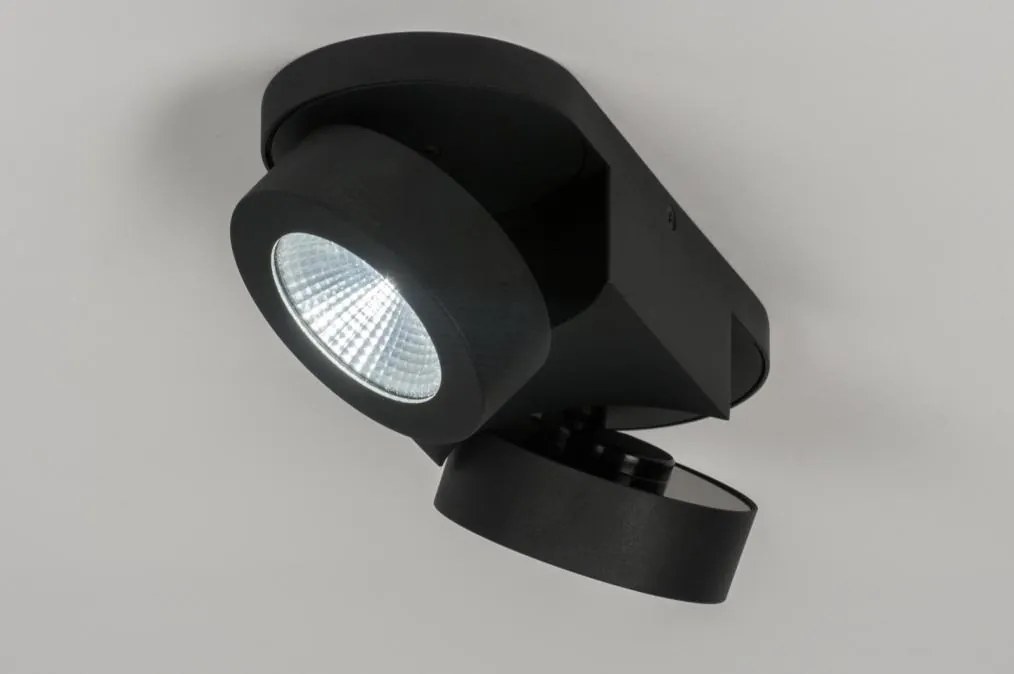 Stropní designové LED svítidlo do chodby AV Black II
