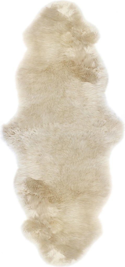 XXXLutz OVČÍ KOŽEŠINA, 60/180 cm, přírodní barvy - Kůže - 003580010352