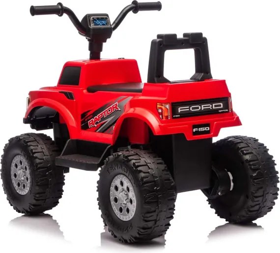 Elektrické autíčko Ford F-150 Raptor červené
